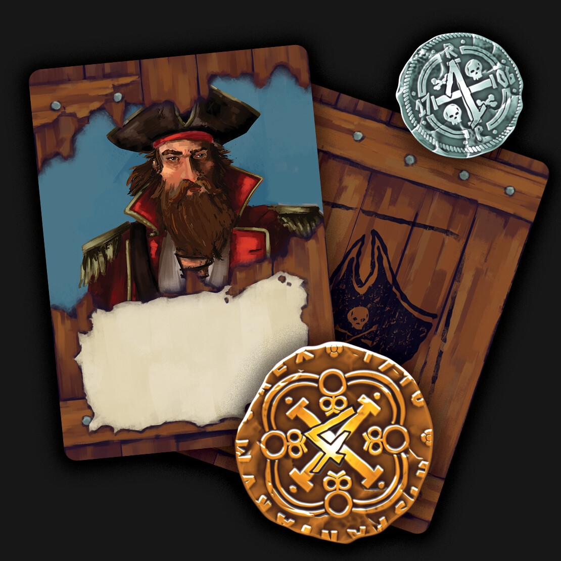 ArtStation - Pirate Themed Board Game