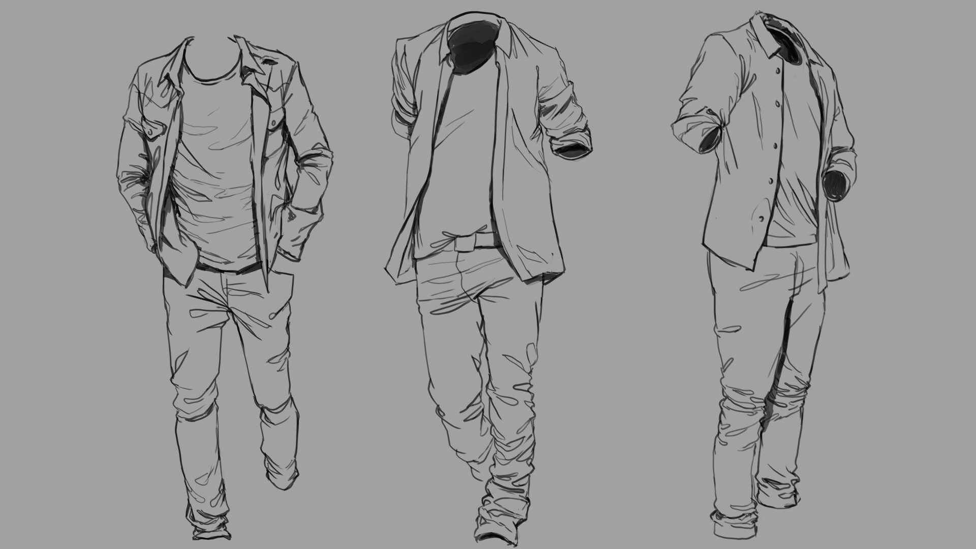 ArtStation - Clothes study 2