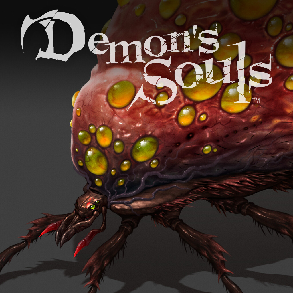 ArtStation - Demon's Souls - Giant Tick