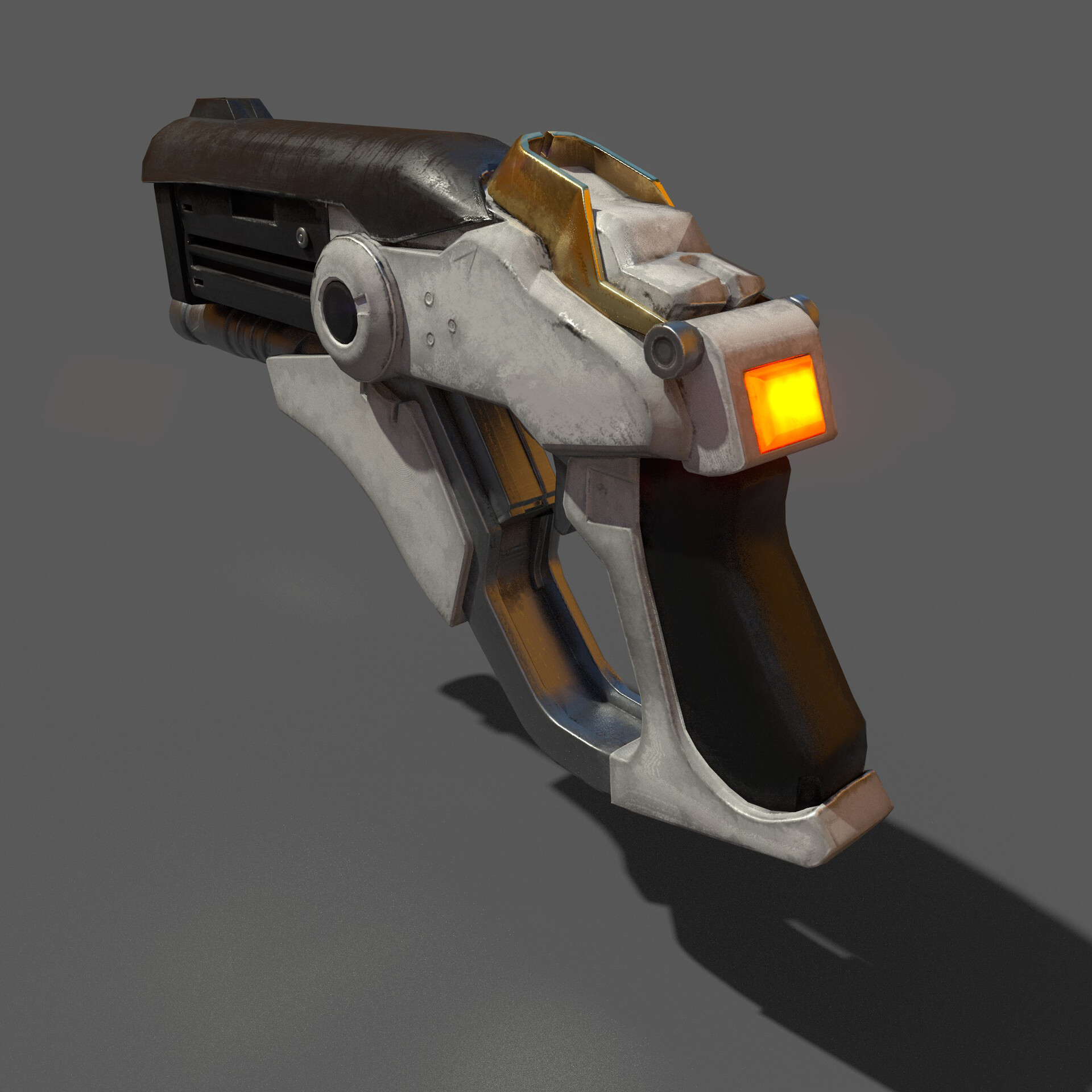 ArtStation - Mercy Caduceus Blaster Pistol, Andrew White