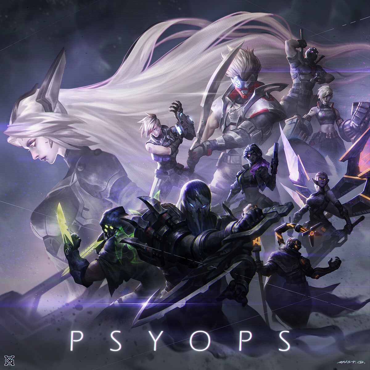 ArtStation - PsyOps-Fanart