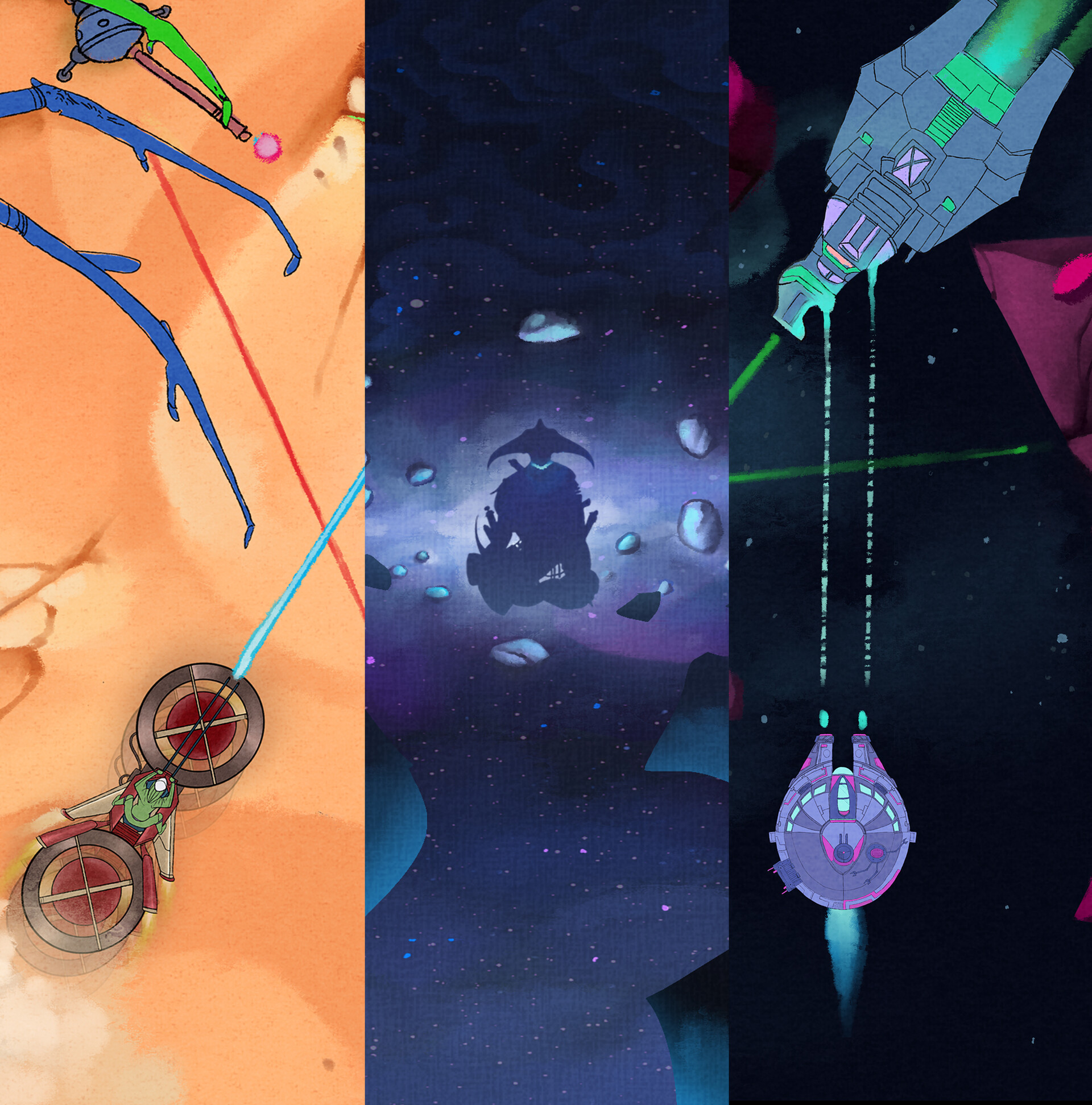 ArtStation - The Space Game Project