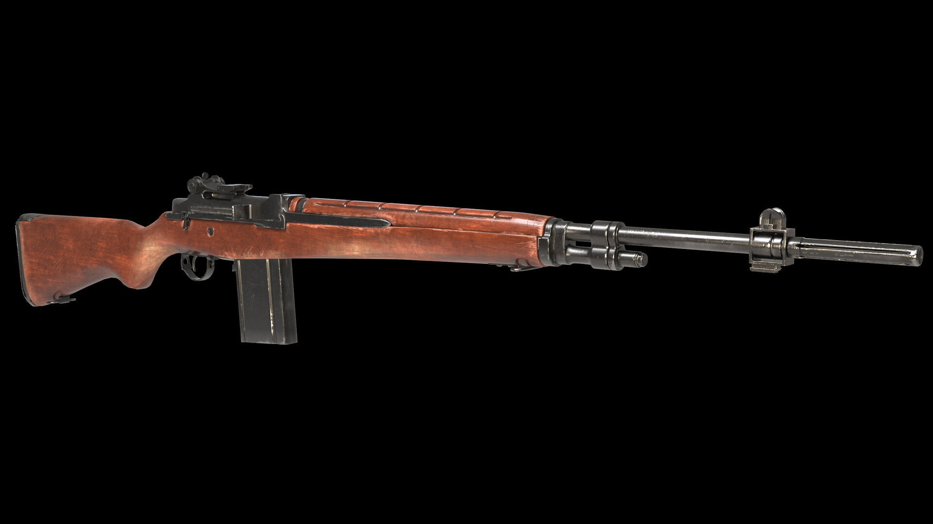 ArtStation - M14 Rifle