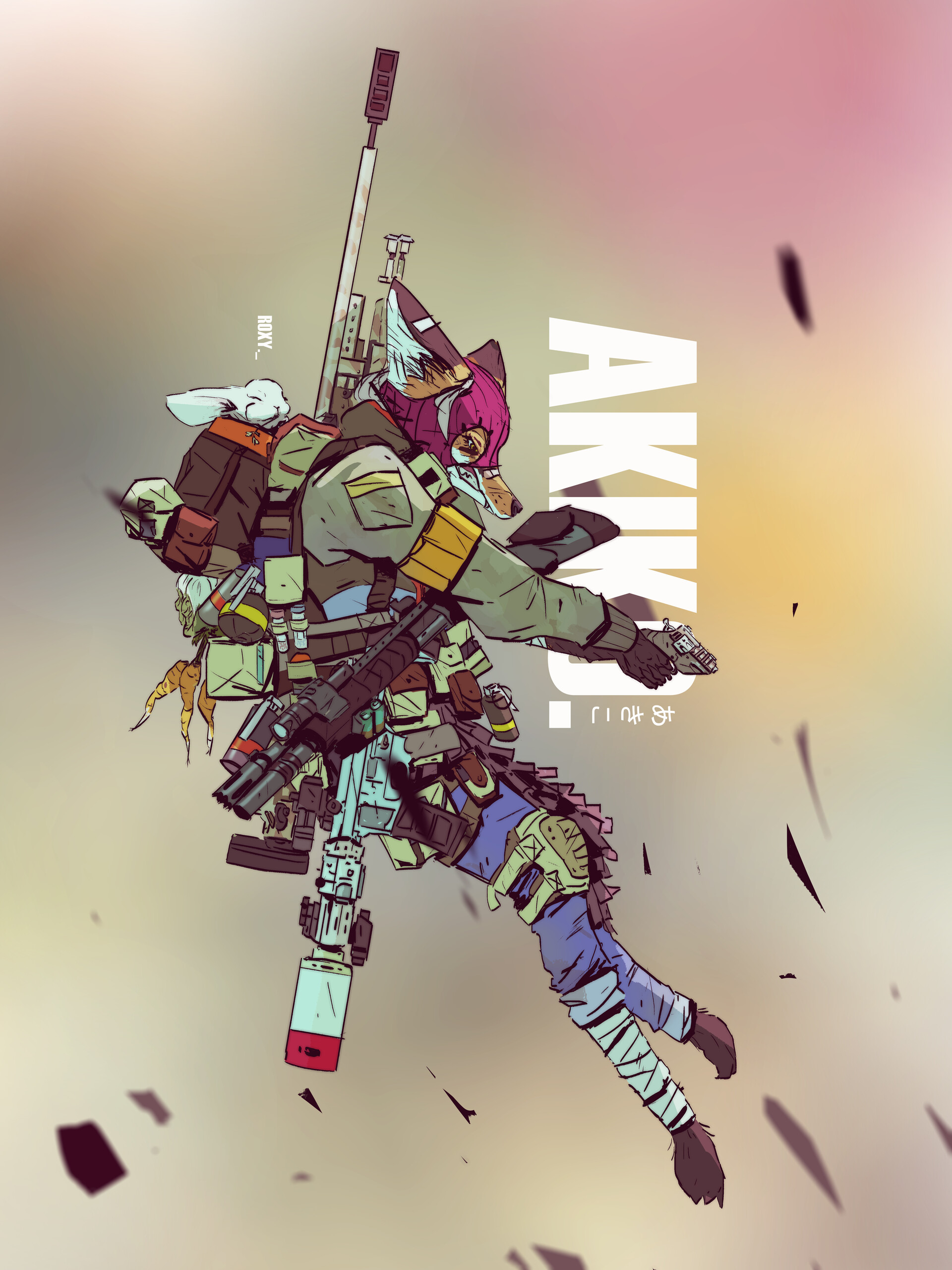 ArtStation - AKIKO. (& roxy)