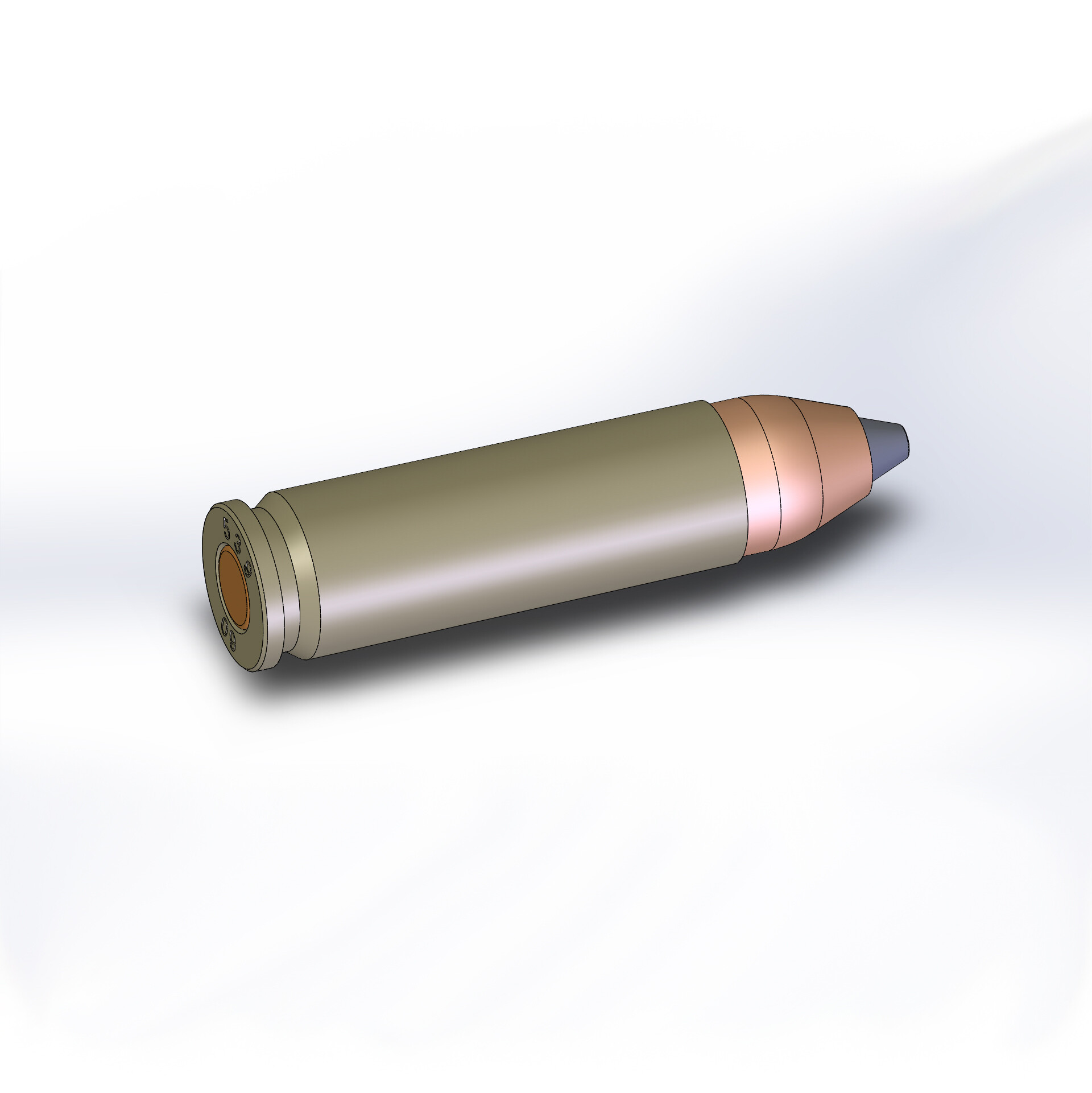 ArtStation - Патрон 9х30 'Гром' / Cartridge 9x30 'Thunder'