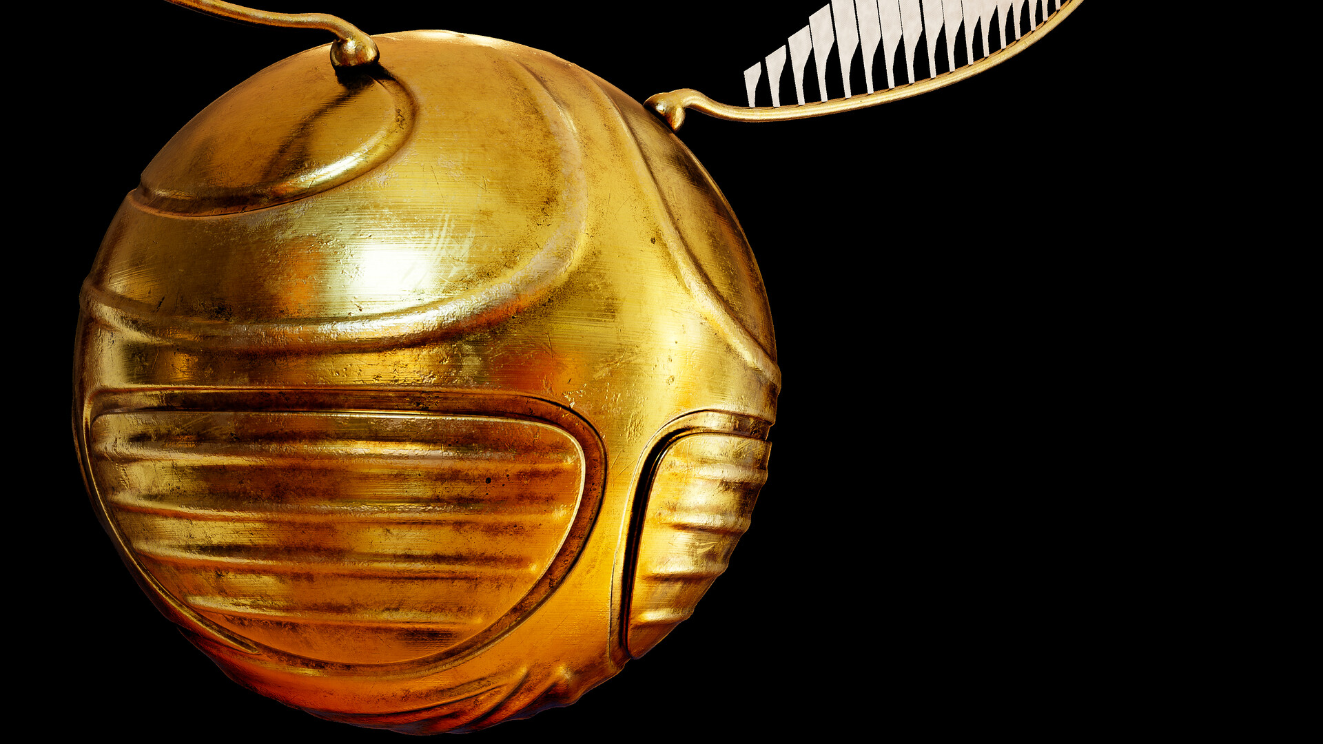 ArtStation - Golden Snitch from Harry Potter