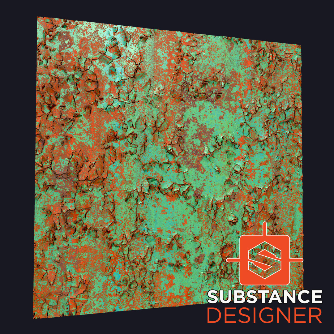 ArtStation - Rusty Metal