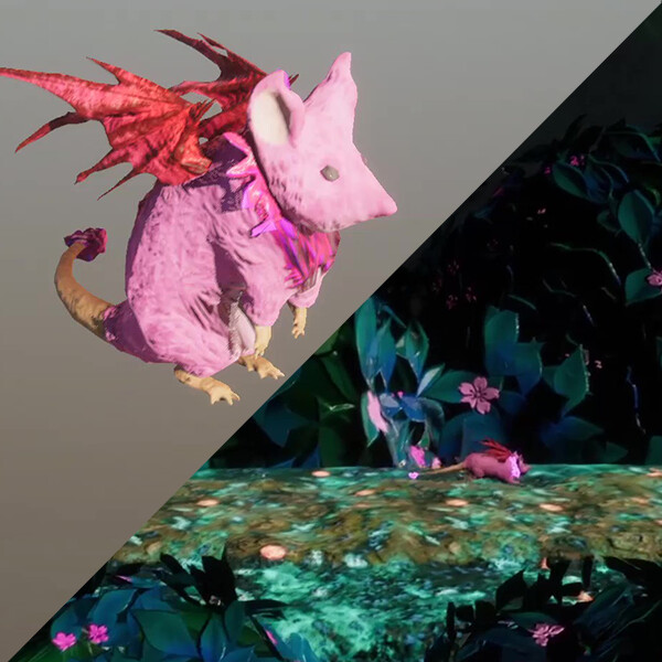 ArtStation - Game Character Fae Animation