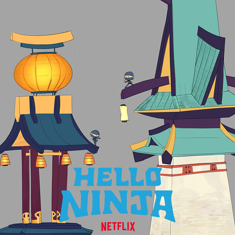 ArtStation - Hello Ninja - Environments and Props