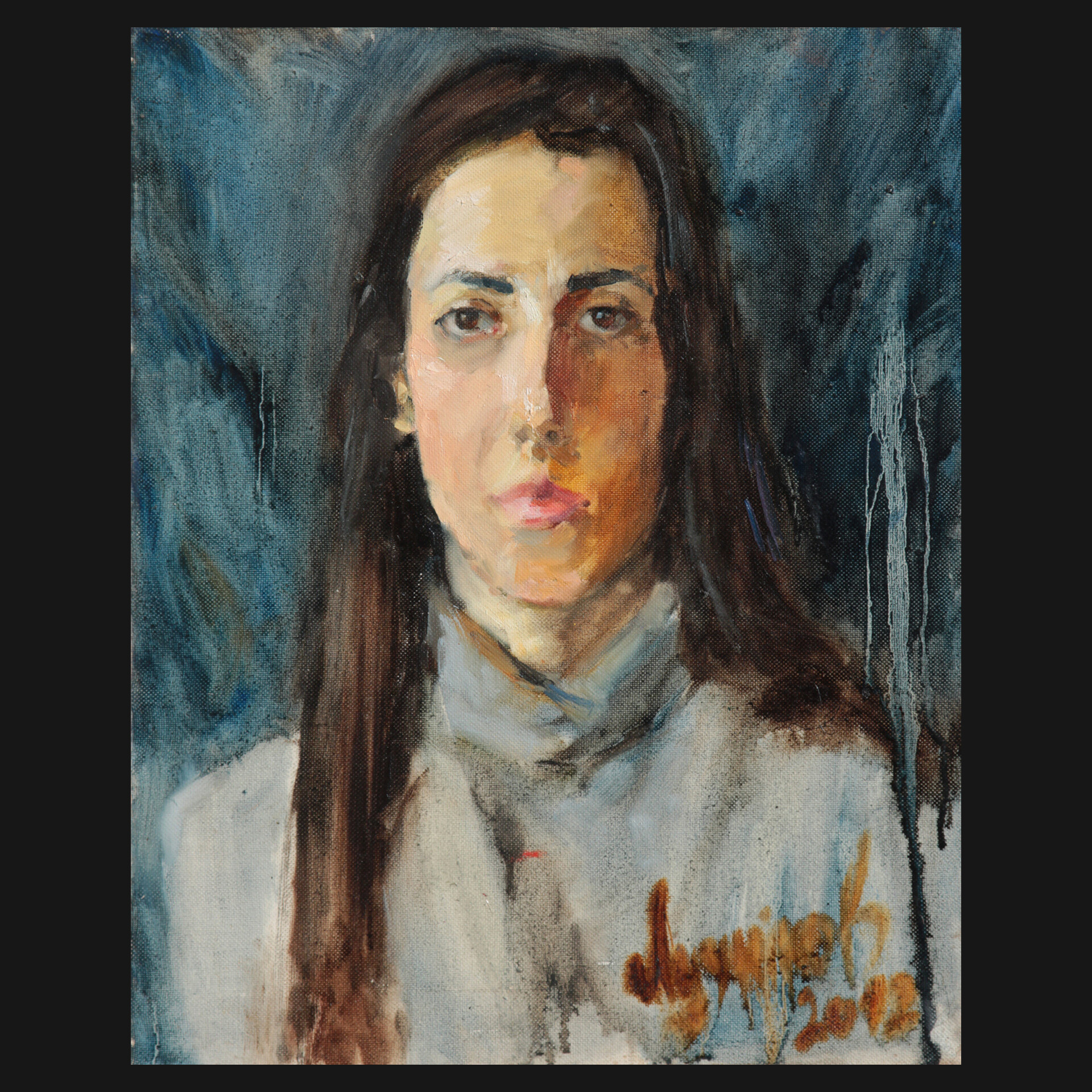 ArtStation - portrait of Magda sketch