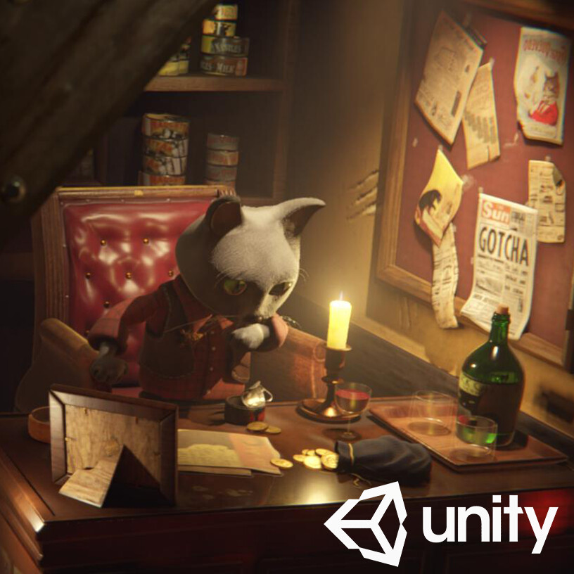 ArtStation - Unity HDRP Sample Animation - Catable