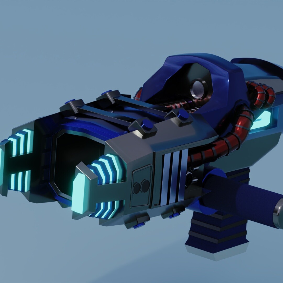 ArtStation - Shock Blaster