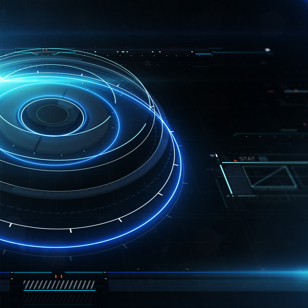 ArtStation - Holographic HUD - FUI Concept