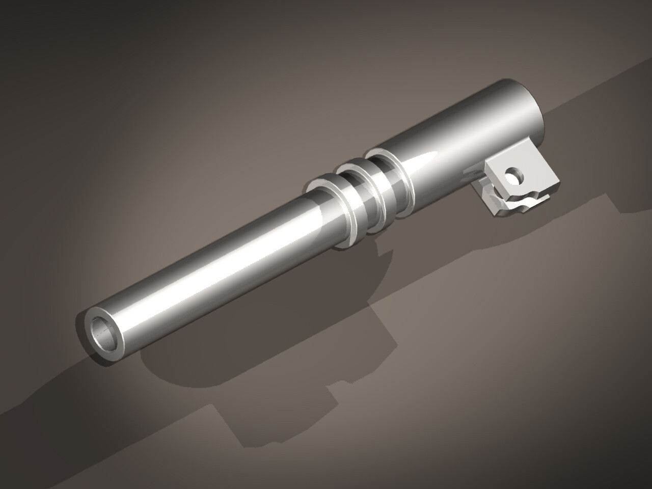 ArtStation - Ствол пистолета ТТ / TT pistol barrel