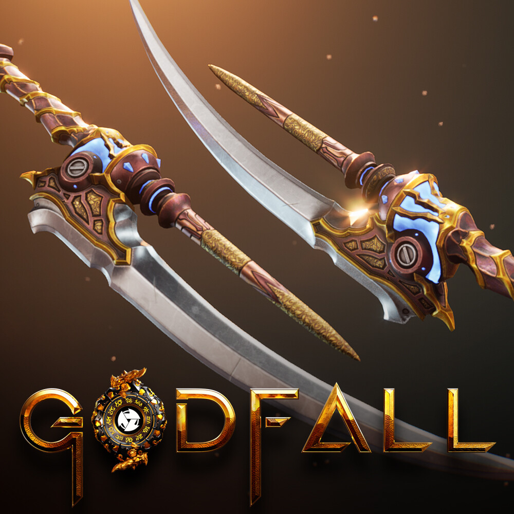 ArtStation - GODFALL DUAL BLADE SOJOURN