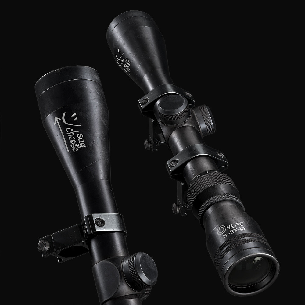 ArtStation - Sniper Scope - CVLIFE Tactical 3-9x40