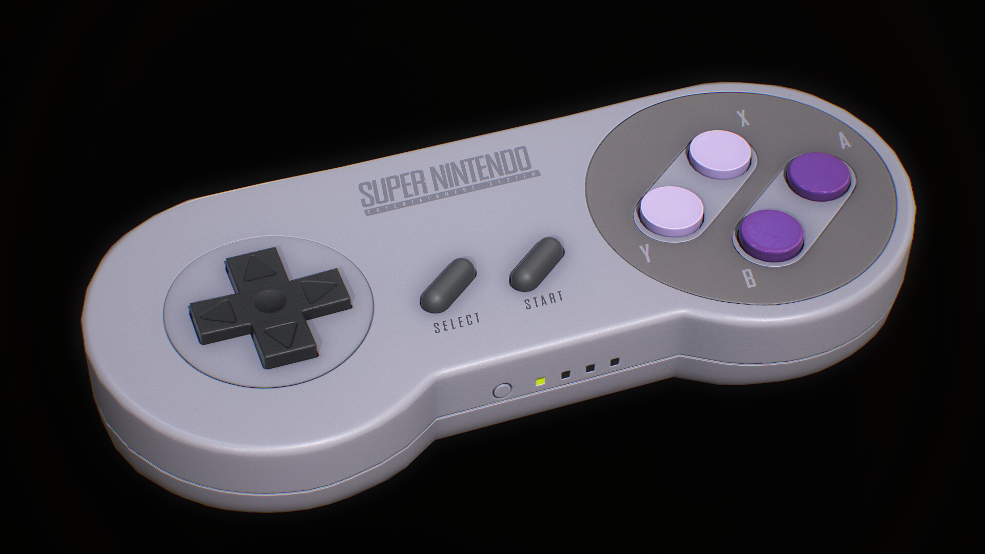 ArtStation - SNES Wireless Controller