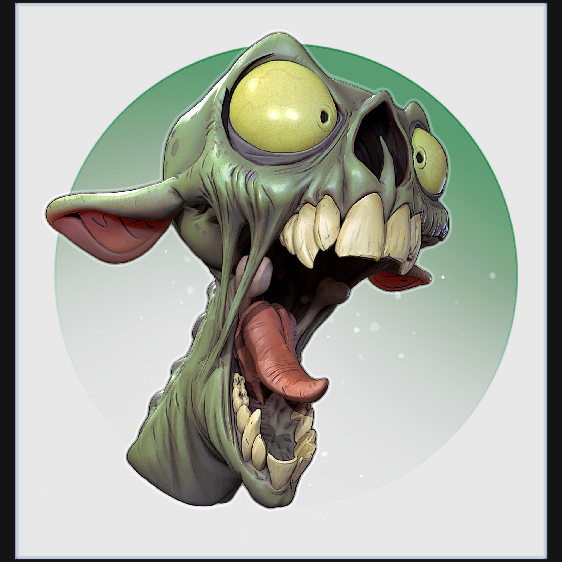 ArtStation - Creaturebox Inspired Speed Sculpt