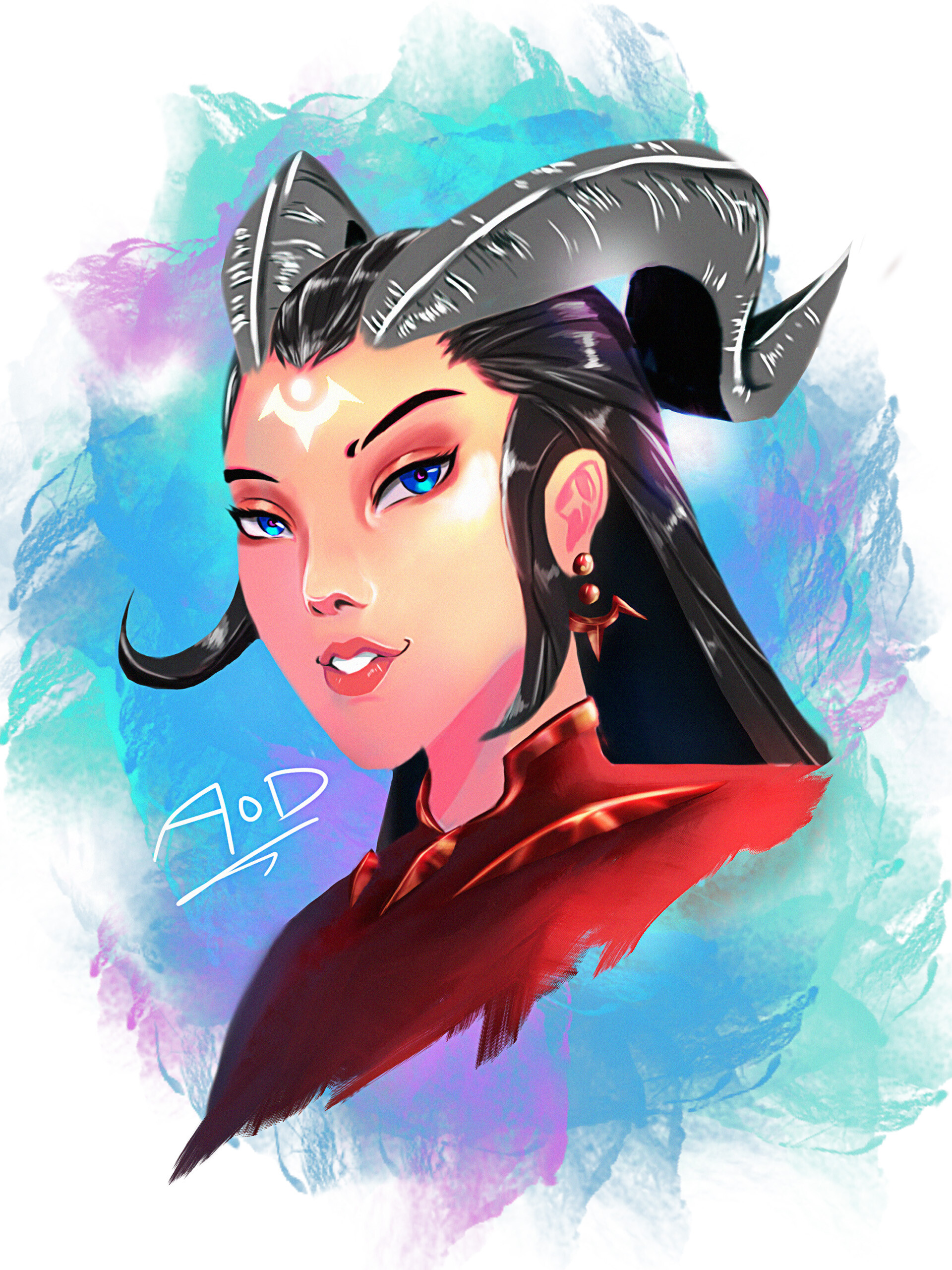 ArtStation - Zeny the strongest satyr