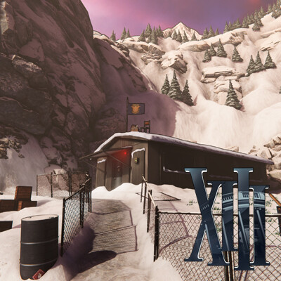 ArtStation - XIII - Lighting and Worldbuilding - Emerald Base ...