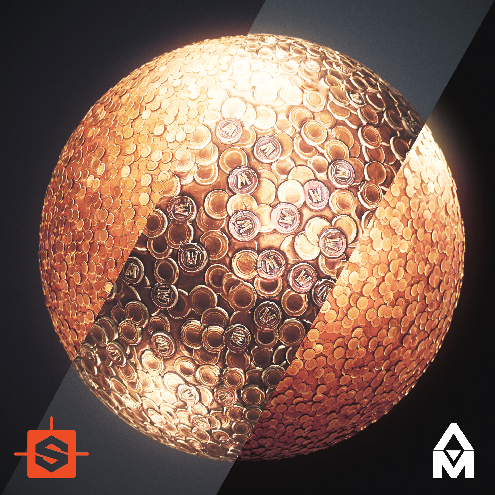 ArtStation - Stylized Gold