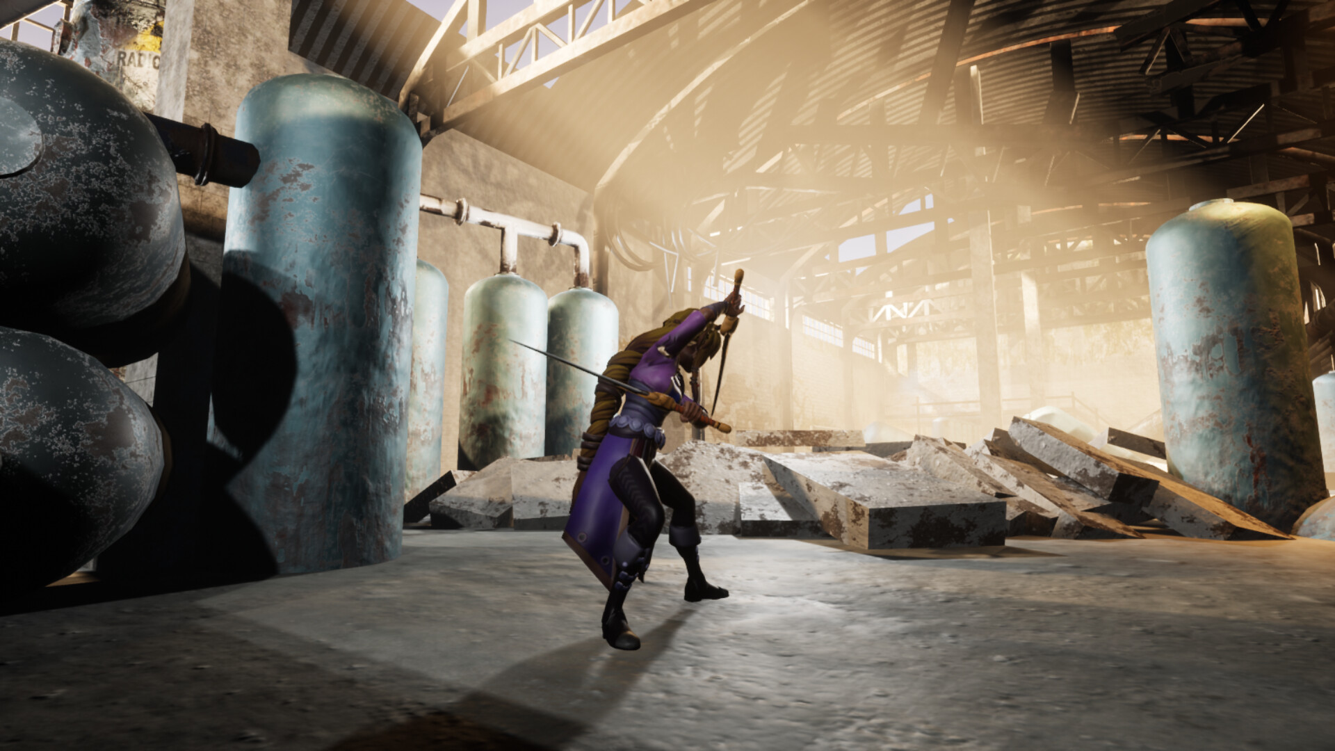 ArtStation - The Factory Unreal Engine Walkthrough