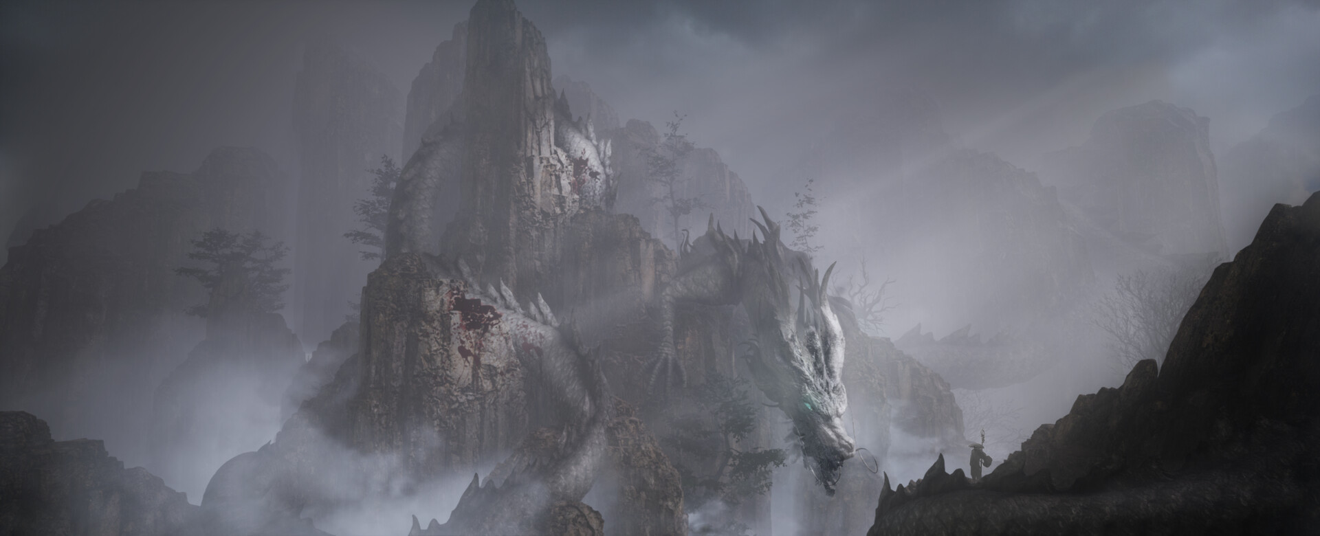 ArtStation - Dragon_ 螭 Rework - [UE4]