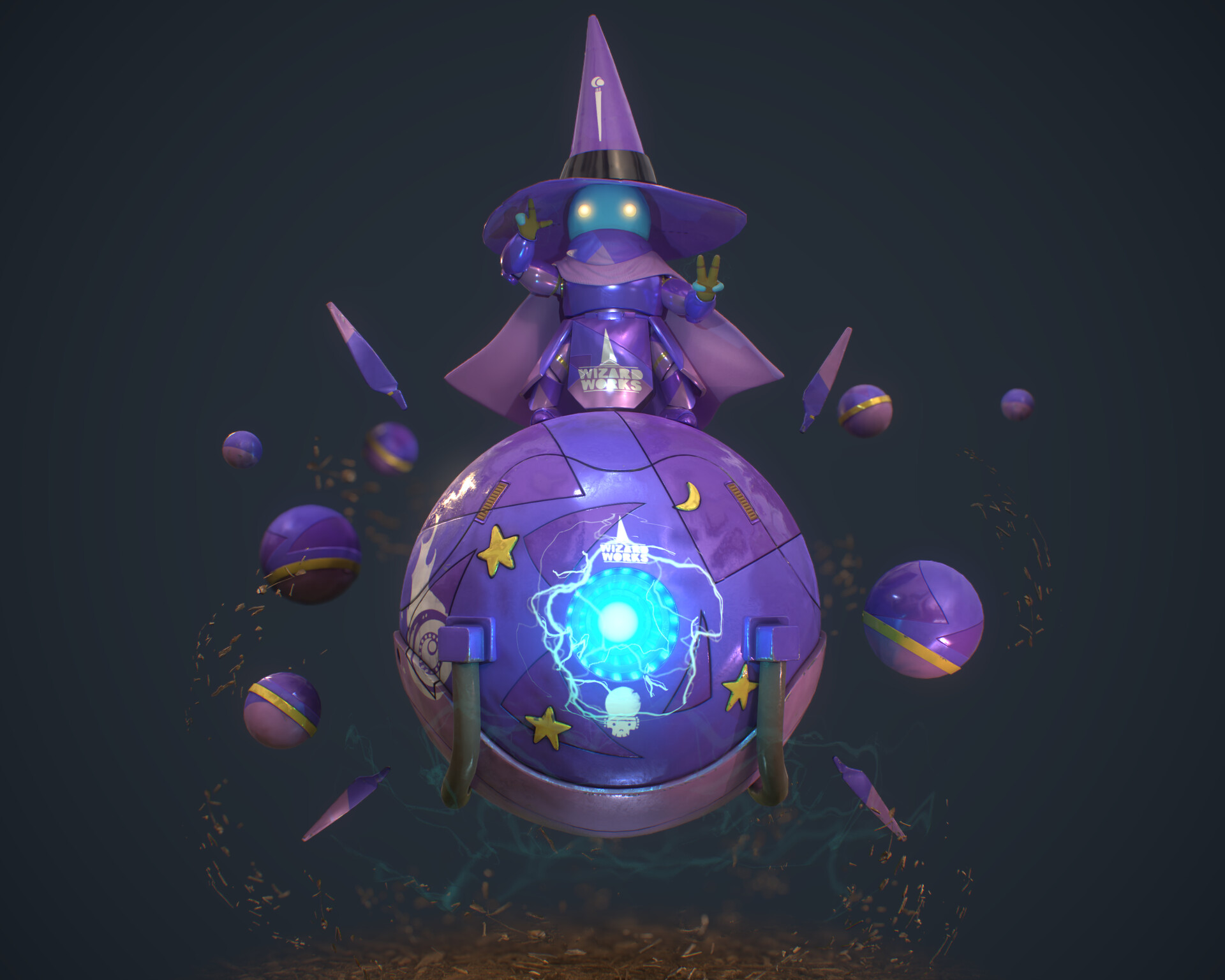 ArtStation - Wizard Warrior