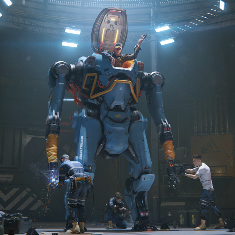 ArtStation - Pit stop