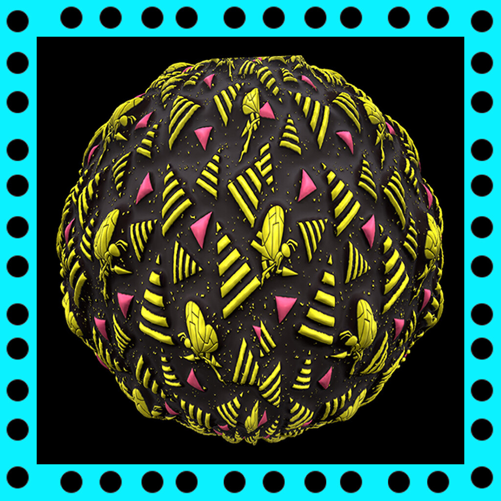 ArtStation - Abstract Skin Material Design 14