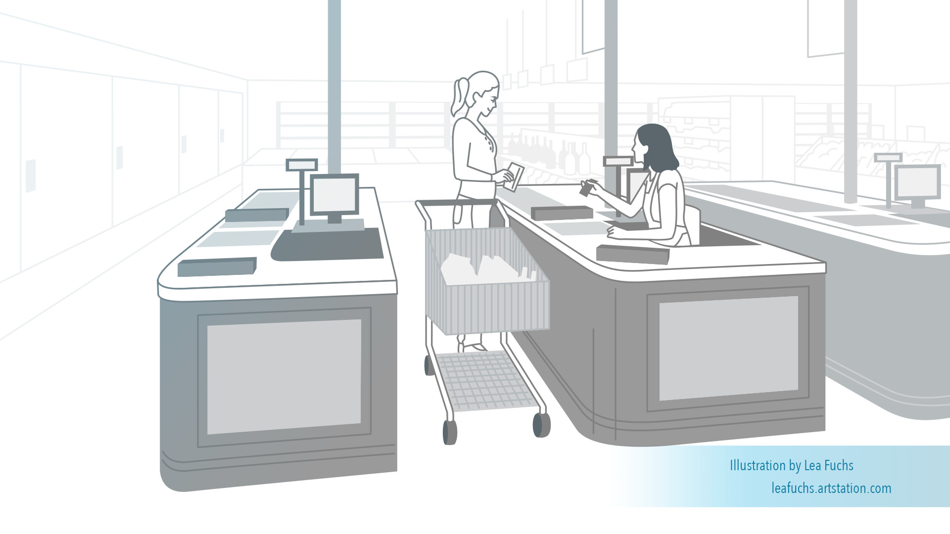 ArtStation - Grocery Store