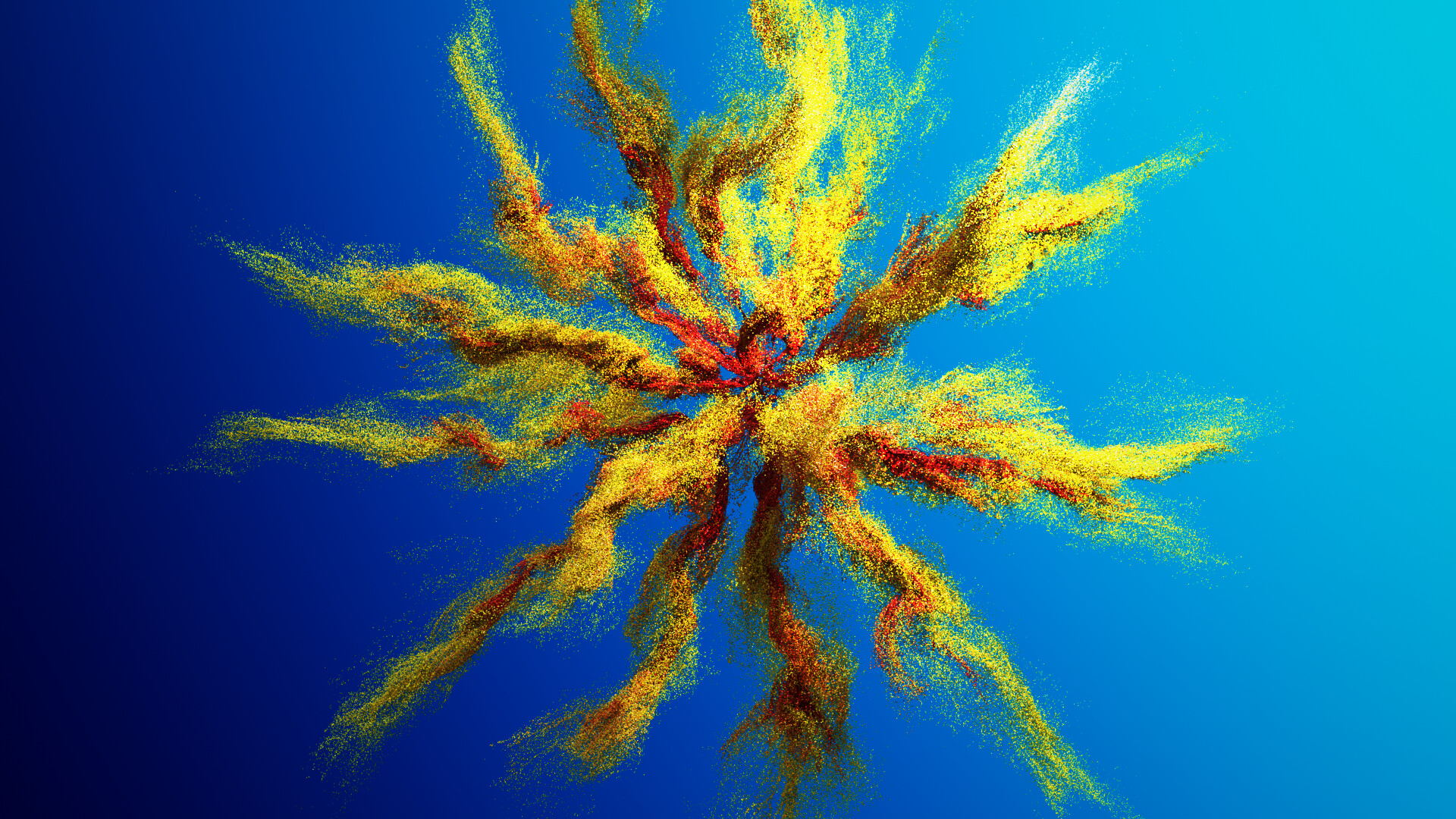 ArtStation - Houdini Particles. Custom curve force.