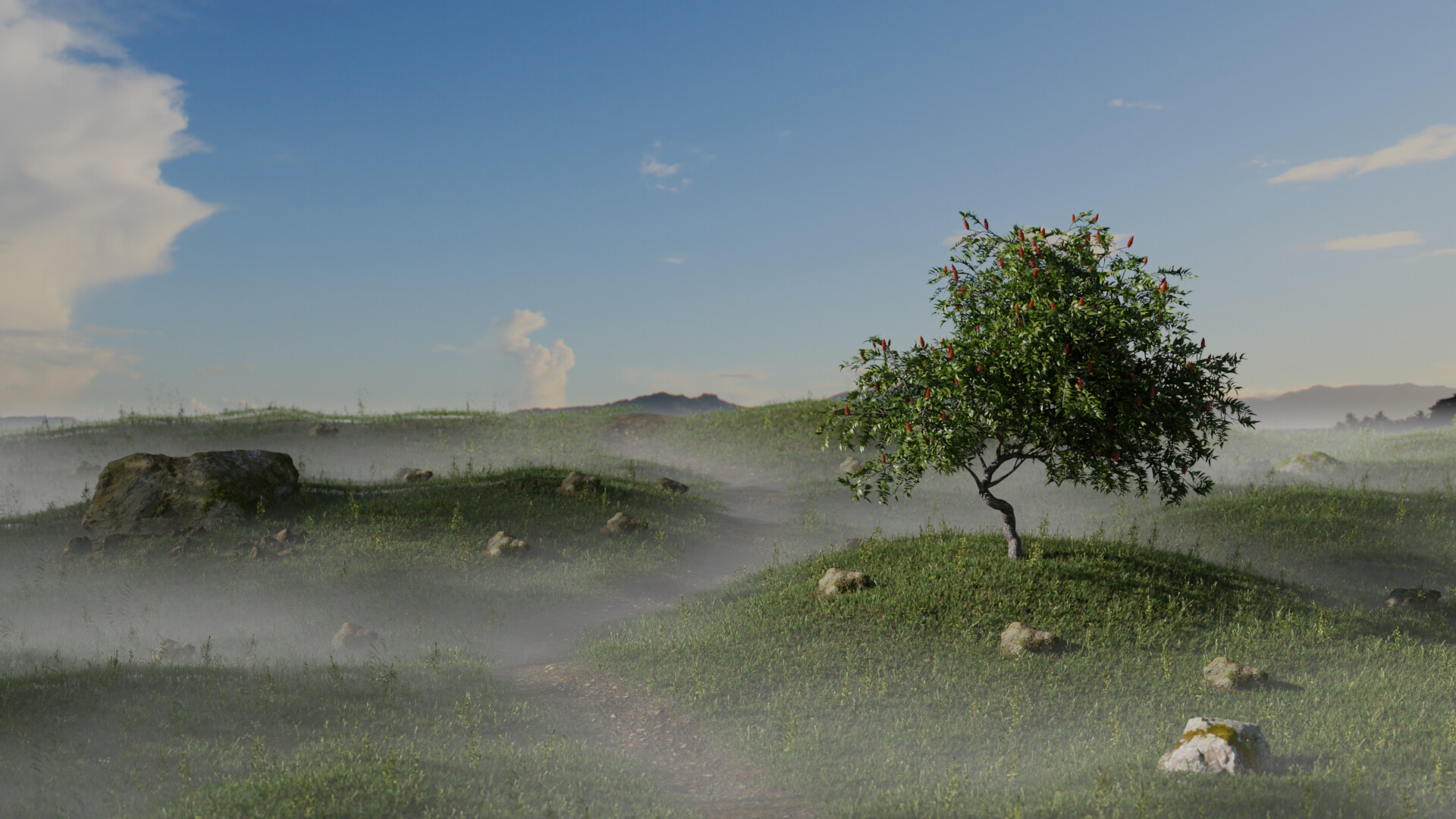 ArtStation - photorealistic grassland