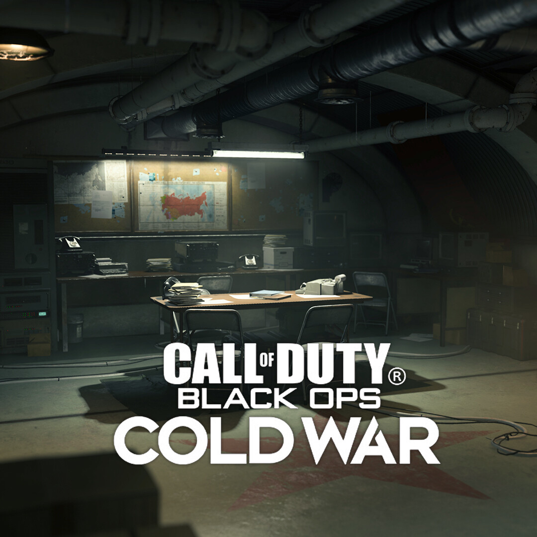 ArtStation - Call of duty: Warzone - Island Viktor secret office
