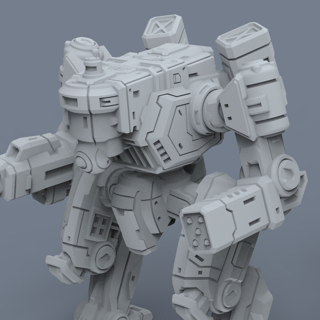 ArtStation - SHATTERED VOID - MECH 1