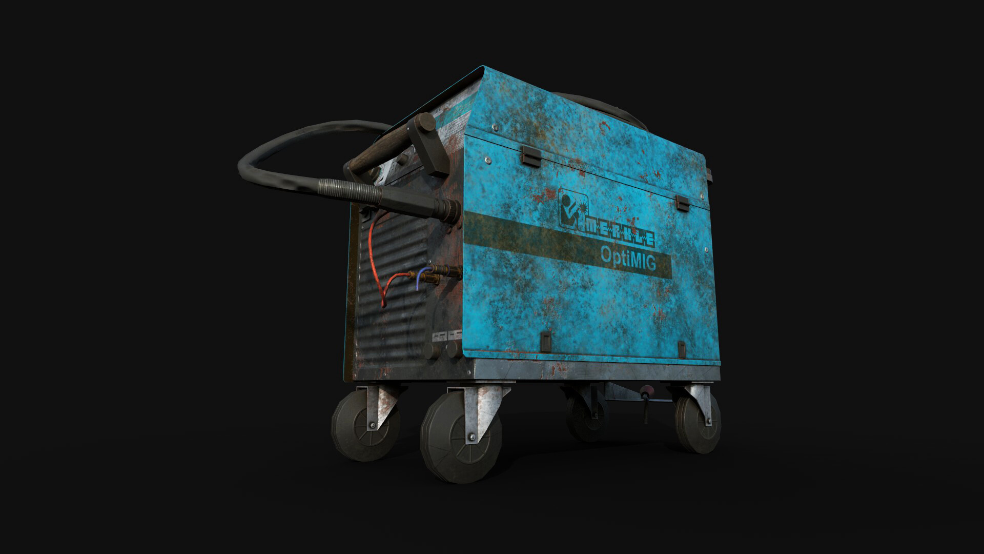 ArtStation - Old welding machine