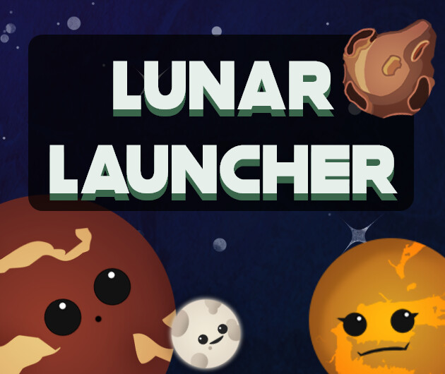 ArtStation - Lunar Launcher UI & Art : Game-Off 2020