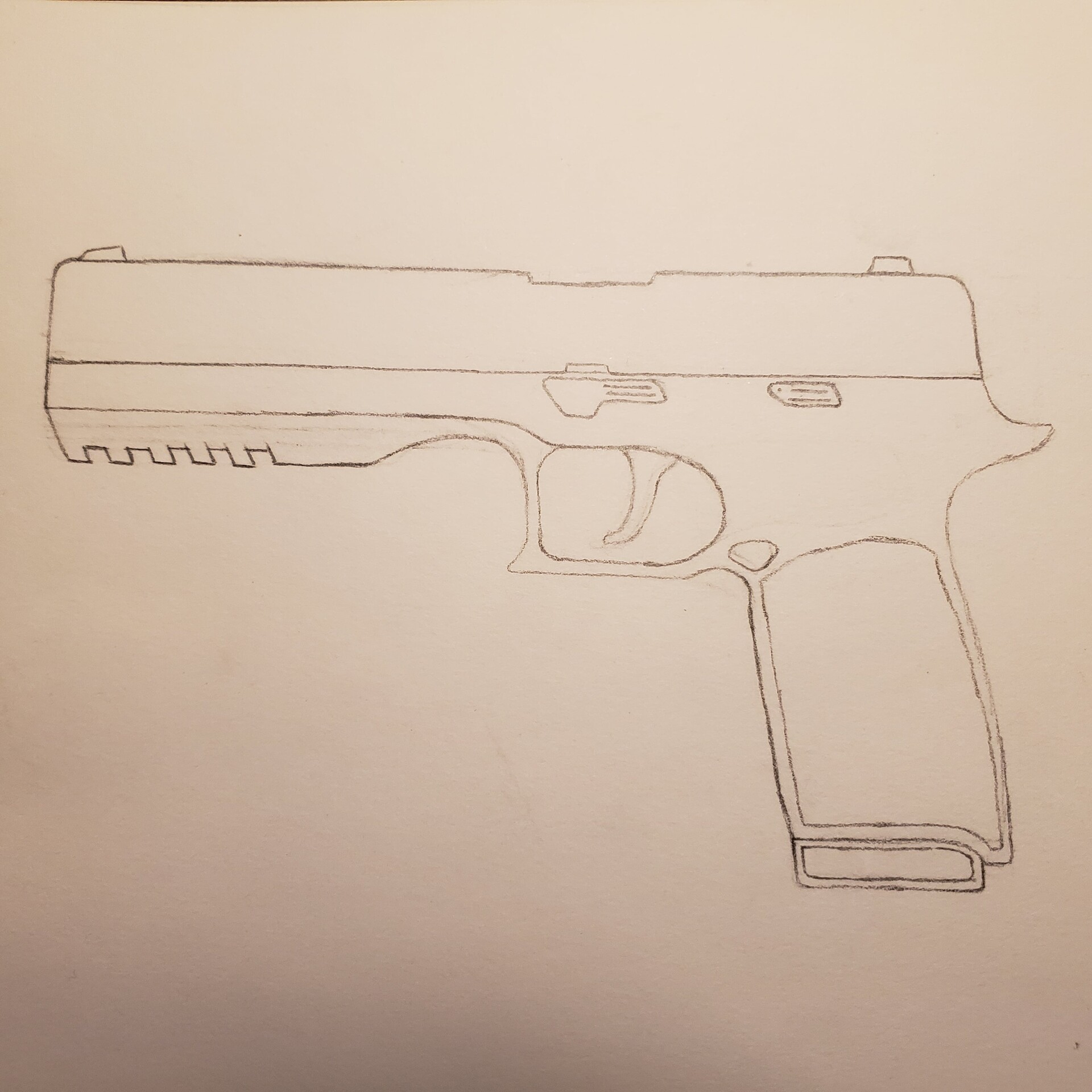 ArtStation - A Hand Gun.