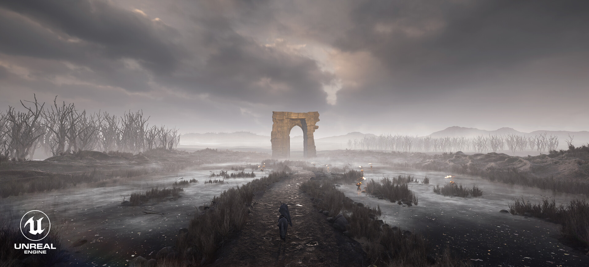 ArtStation - UE4 Swamp Environment Walkthrough