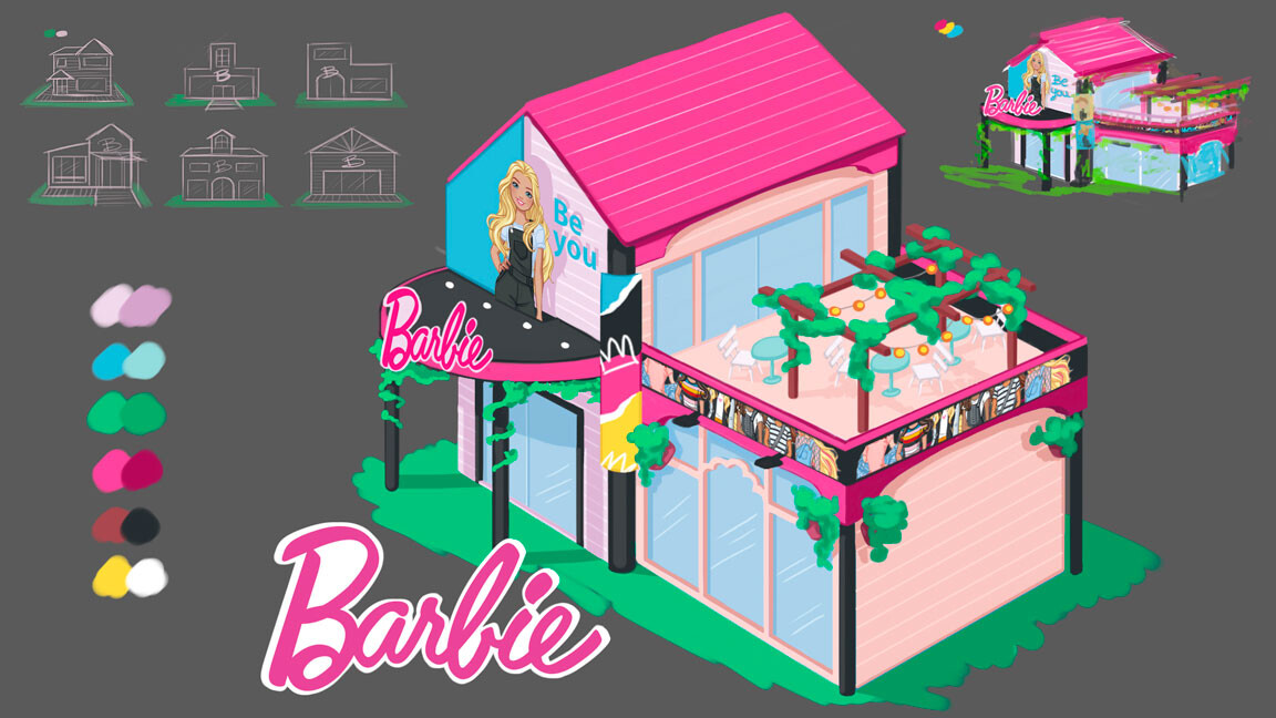 ArtStation - Barbie Fashion Fun game