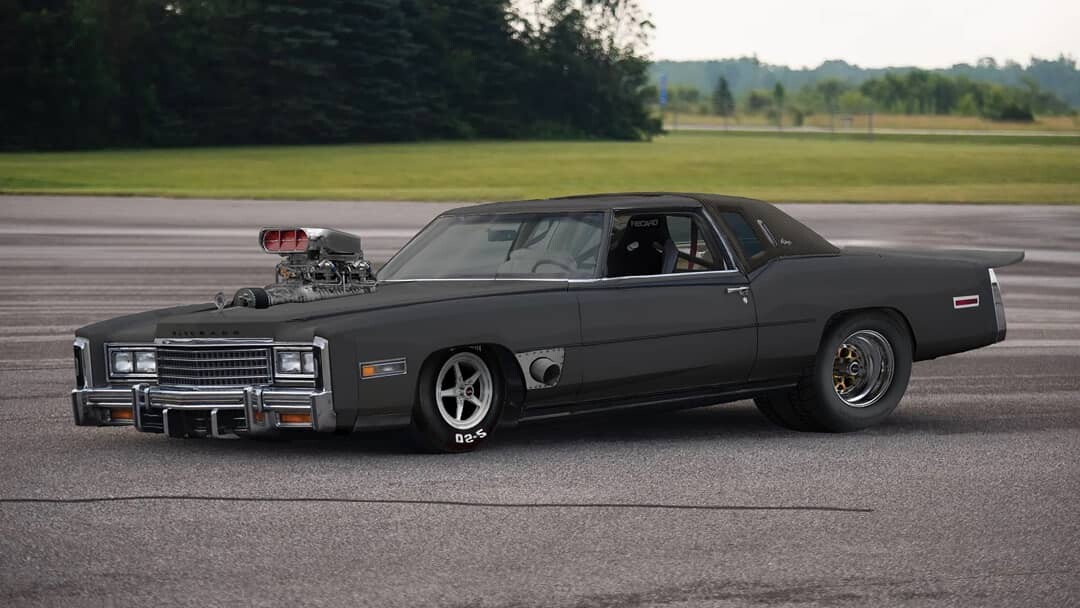 ArtStation - Drag cadillac eldorado coupe