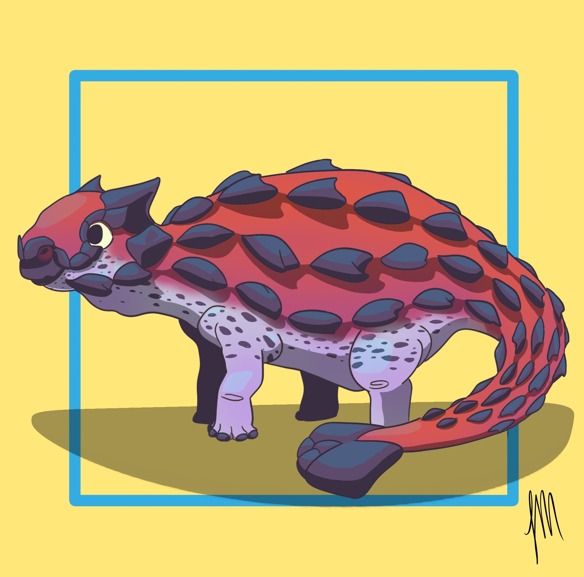 ArtStation - Ankylosaurus