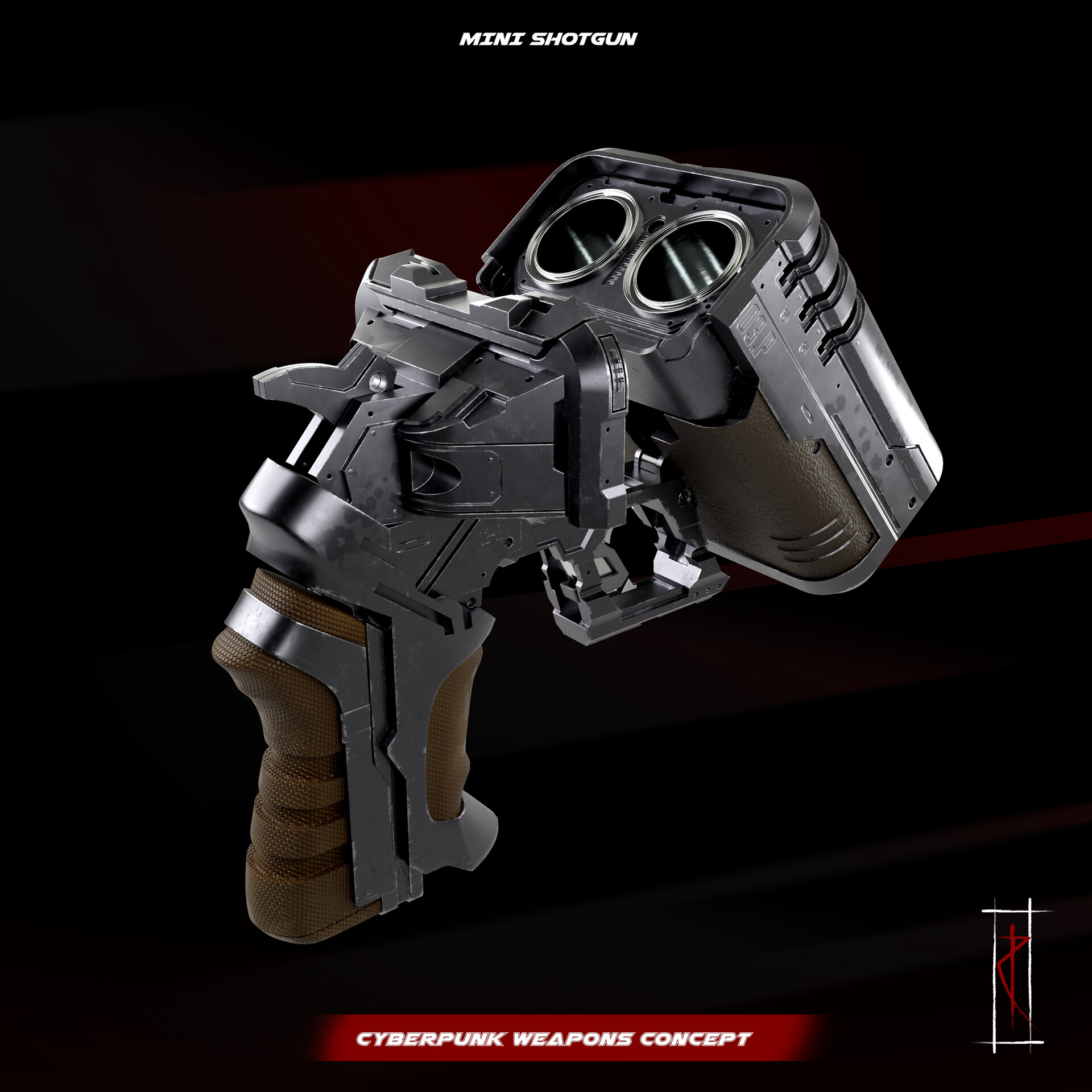 ArtStation - Mini ShotGun - Concept