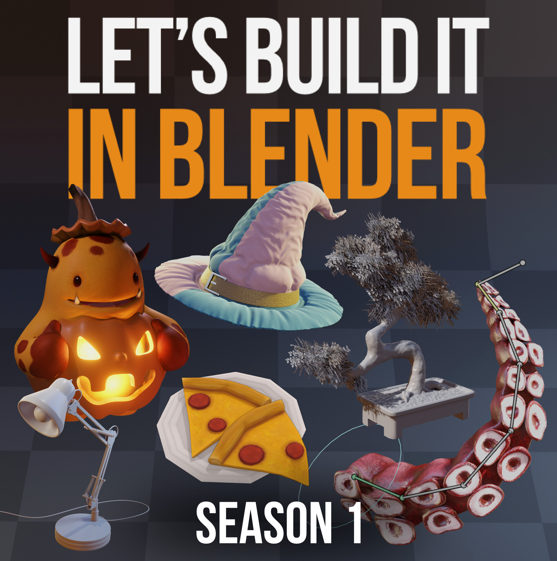 ArtStation - Let's Build It In Blender - Season 1