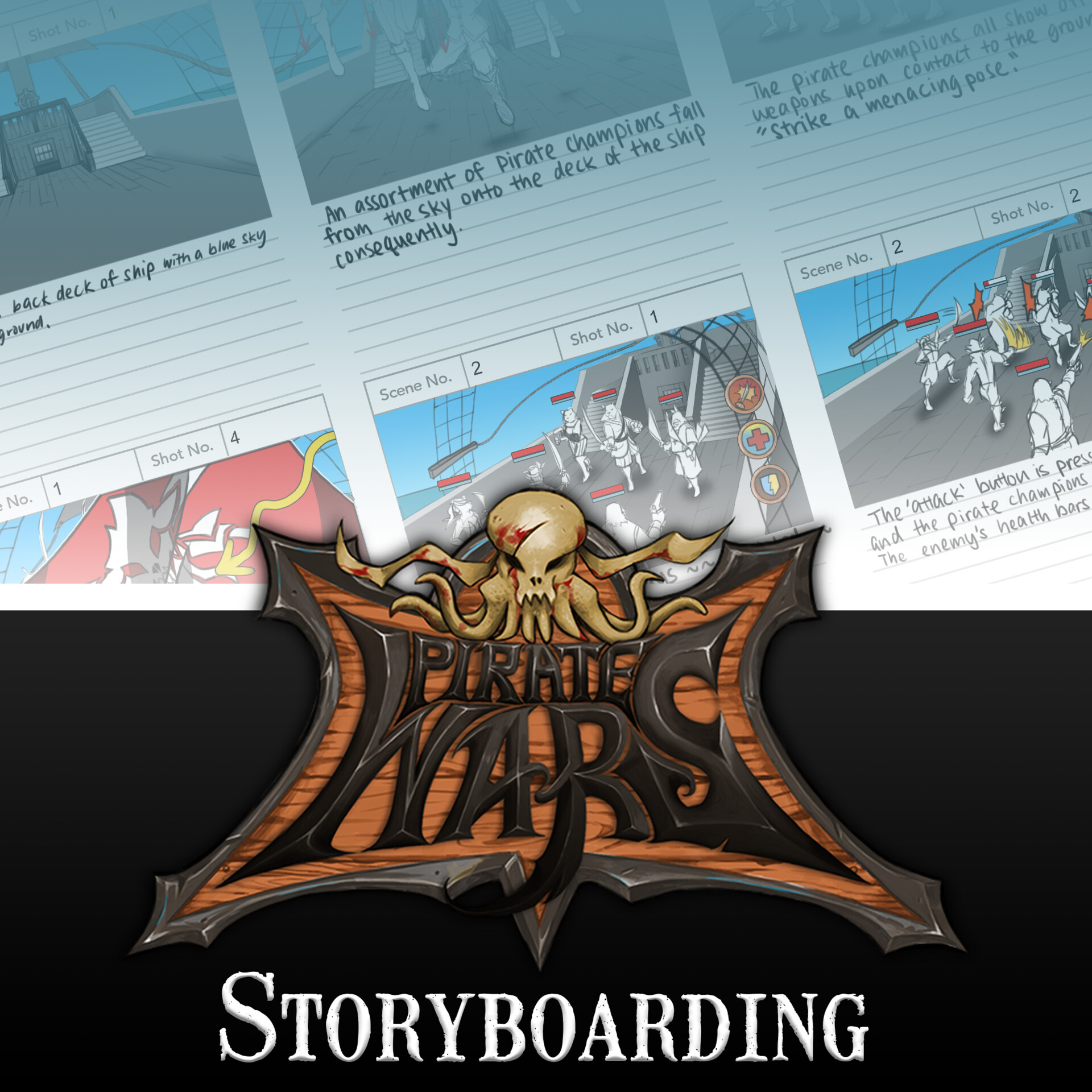 ArtStation - Pirate Wars -- Storyboarding