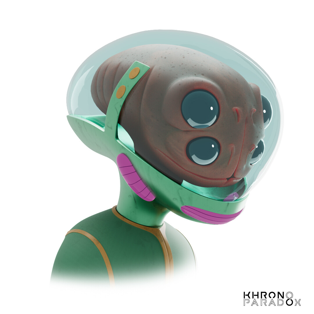 ArtStation - Alien bust