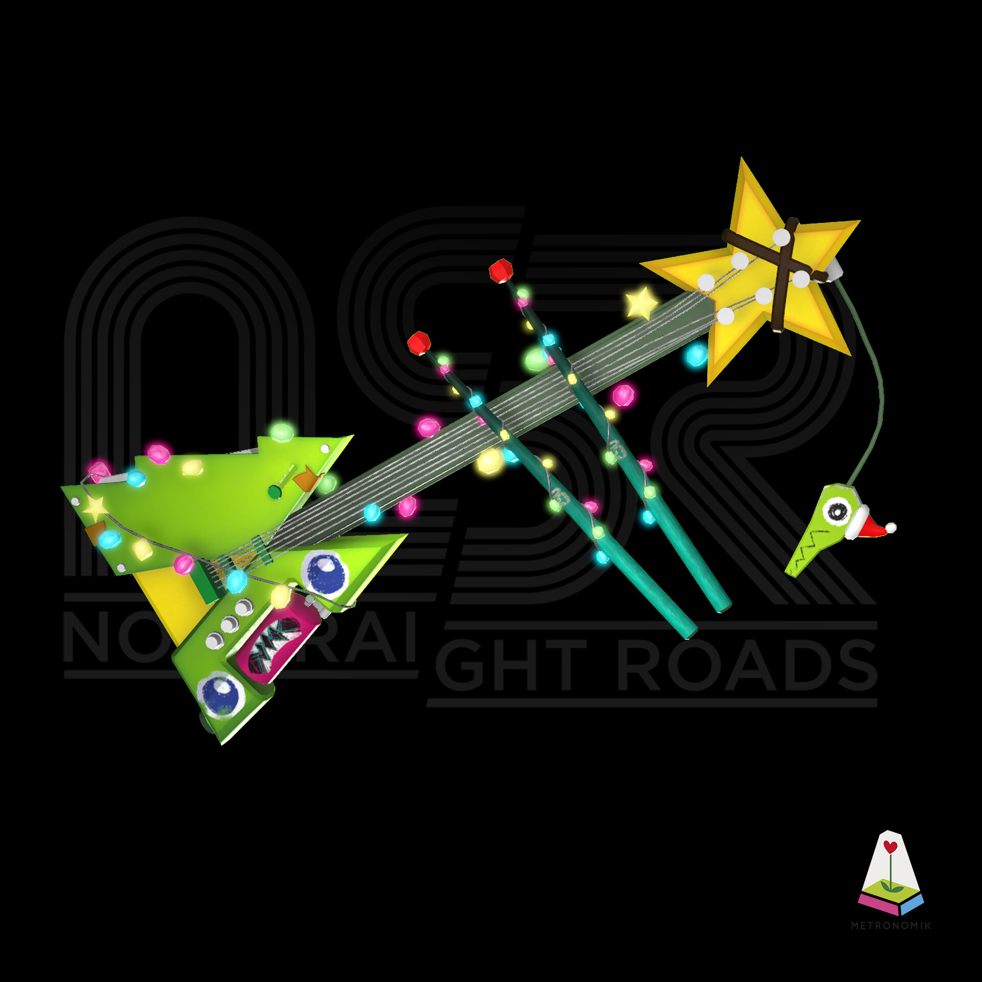 ArtStation - No straight Roads | Mayday & Zuke Weapon XMAS Version