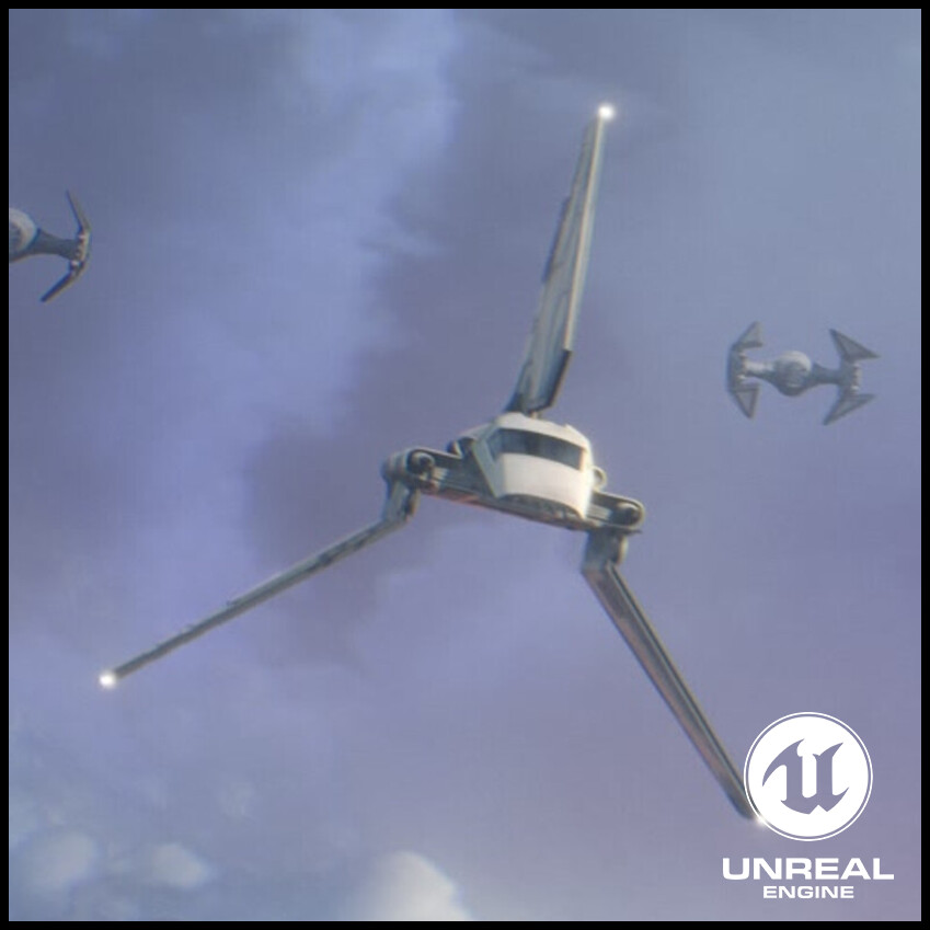 ArtStation - UE4 | Vader's arrival to Cloud City