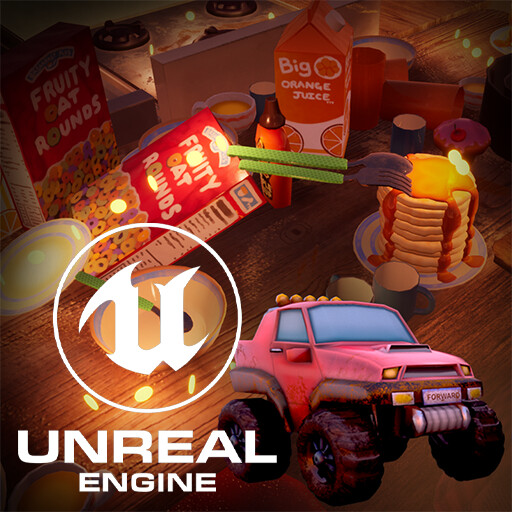 ArtStation - Micro Machines Inspired Game