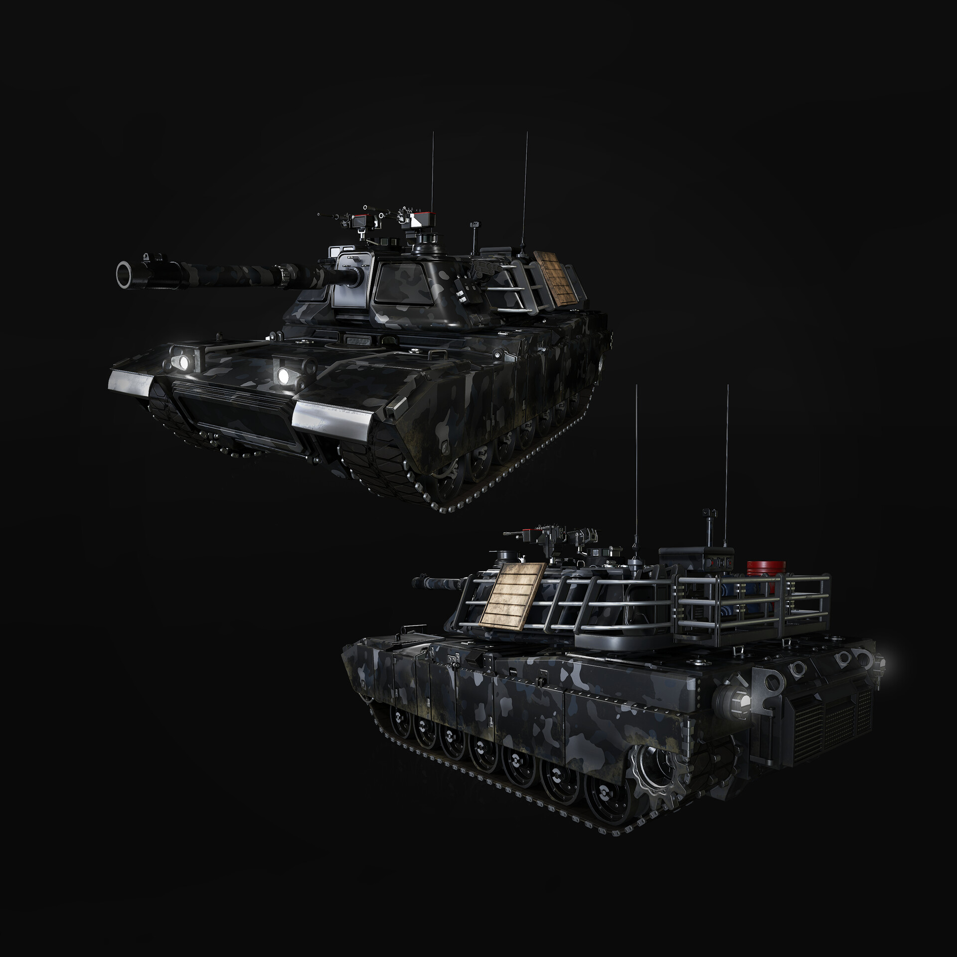 ArtStation - Abrams Tank [Realtime]